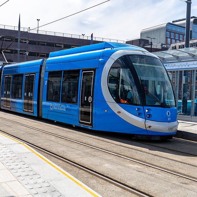 Icomera - West Midlands 5G: UK’s First 5G Connected Tram