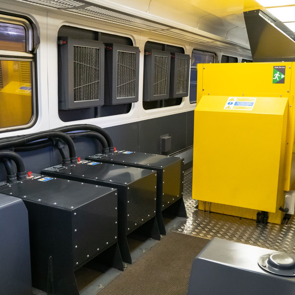 Icomera - Network Rail: DG8 Visual Inspection Unit Conversion
